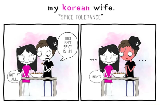 #spicy #spicy_memes #spicy_food #korean #korea #wife #webcomic # ...