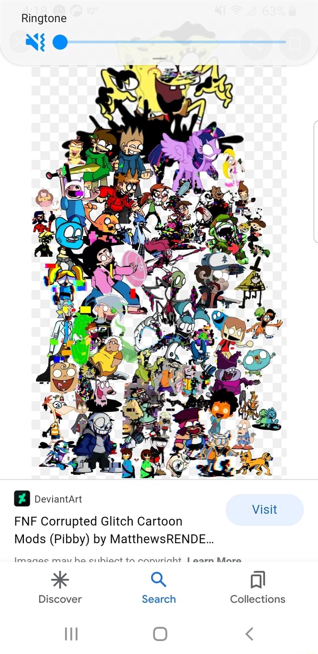 Ringtone Visit FNF Corrupted Glitch Cartoon Mods (Pibby) by MatthewsRENDE... Imanae maw ha ...