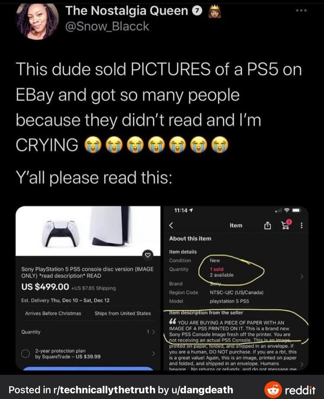 Just saw this on Reddit lol #meme #ps5 #funny - The Nostalgia Queen ...
