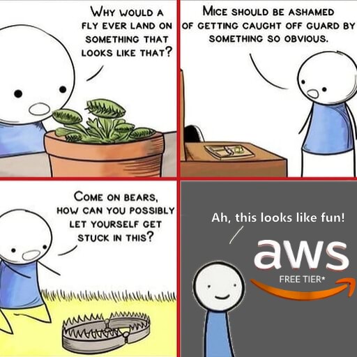 AWS free tier - AWS free tier Way wouto A Mice SHOULD BE ASHAMED FLY ...