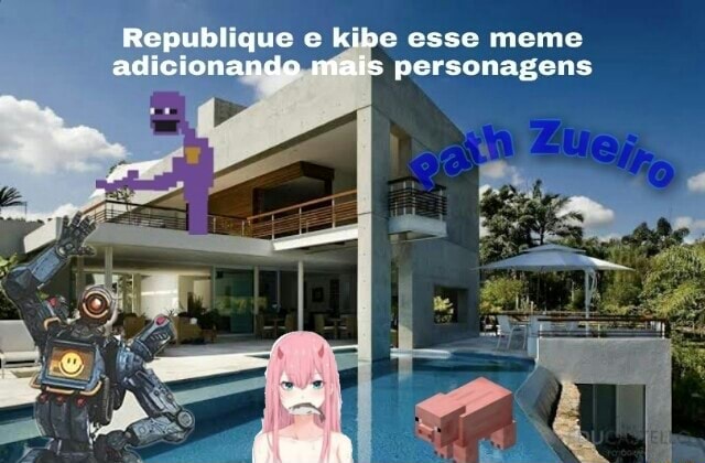 Be esse meme 5 personagens - iFunny Brazil