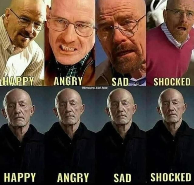 ANGRY SHOCKED Var HAPPY ANGRY SAD SHOCKED - iFunny Brazil