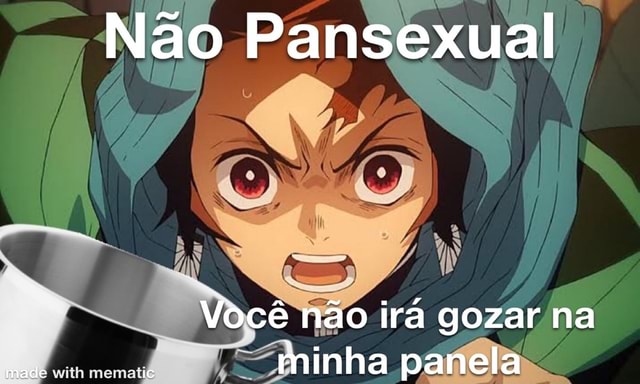 Não Pansexual Você não irá gozar na minha panela - iFunny Brazil
