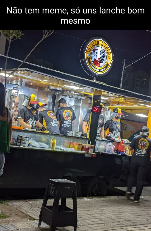 Não tem meme, só uns lanche bom mesmo Mia. - iFunny Brazil