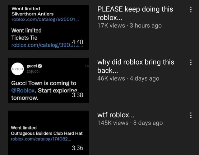 Went limited Silverthorn Antlers Went limited Tickets Tie Gucci Town is ...