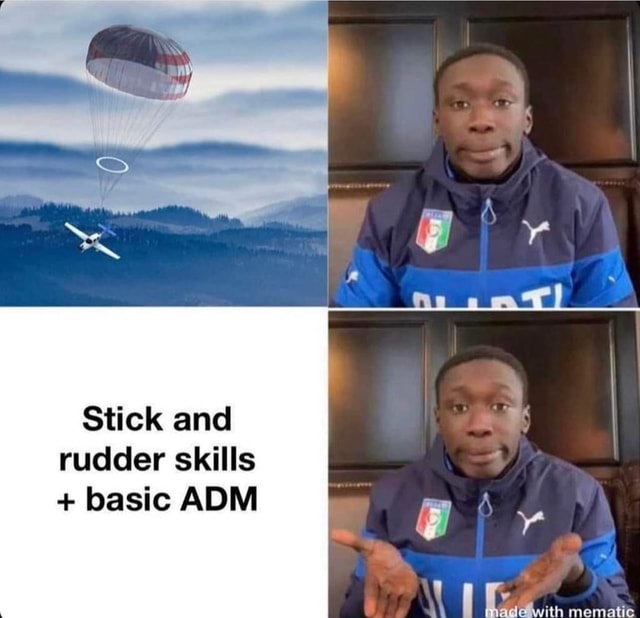 Stick and rudder skills basic ADM @ir Sdeiwith mematic - iFunny Brazil