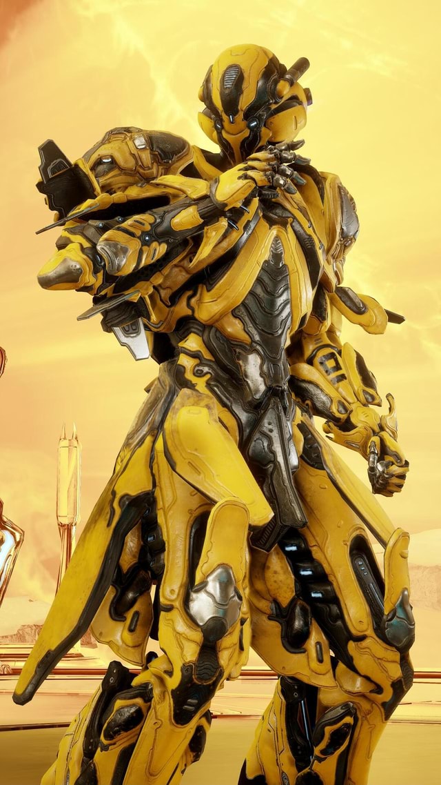 Bumblebee Gauss fashion #warframe #warframefashion #warframecaptura #warframefashionshow # ...