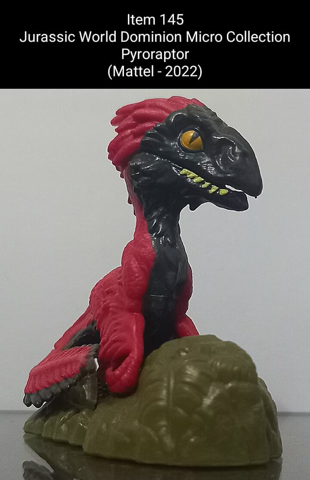 Item 145 Jurassic World Dominion Micro Collection Pyroraptor (Mattel ...