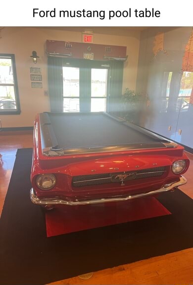 Ford mustang pool table - iFunny Brazil