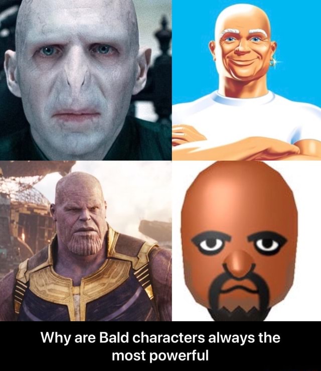 Why are Bald characters always the most powerful - Why are Bald ...