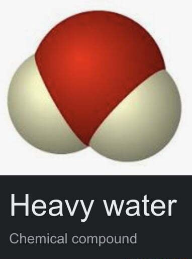 Heavy water Chemical compound - iFunny Brazil