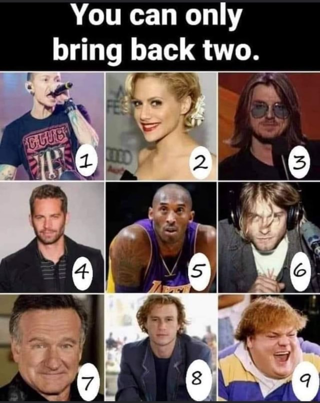 You can only bring back two. - iFunny Brazil