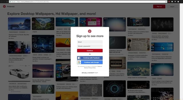 Let me use your website without fukin signing up - Sign up to see more ...