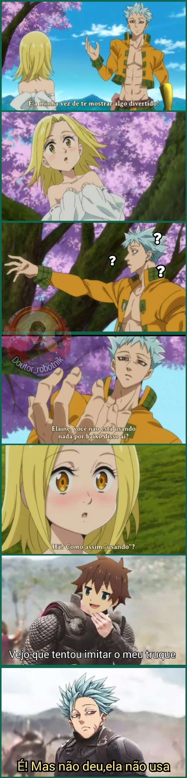 É aiminha vez de te mostrar algo divertido! Na Elaine, wocê ...