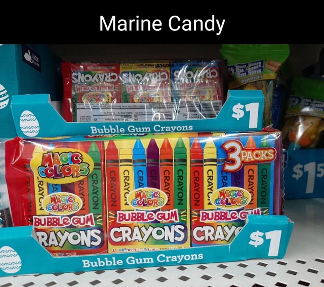 Marine Candy "Crayons - iFunny Brazil