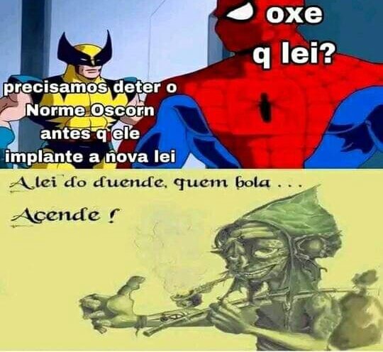 Precisamos, deter Norme Oscorn antes ele implante anova lei lei? AJei ...