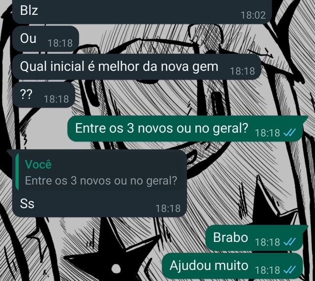 Ou Qual inicia I é melhor da nova gem 18 ( Entre os 3 novos ou no geral ...
