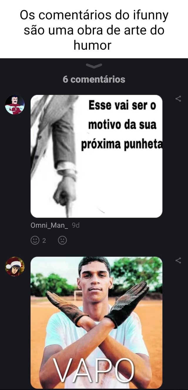 Os comentários do ifunny são uma obra de arte do humor 6 comentários ...
