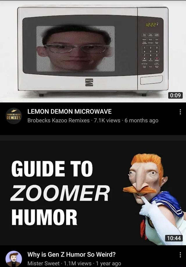 4 ir LEMON DEMON MICROWAVE Brobecks Kazoo Remixes - 7.1K views 6 months ...