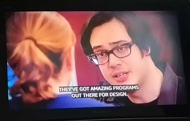 THEY'VE GOT AMAZING PROGRAMS OUT THERE FOR DESIGN. - iFunny Brazil