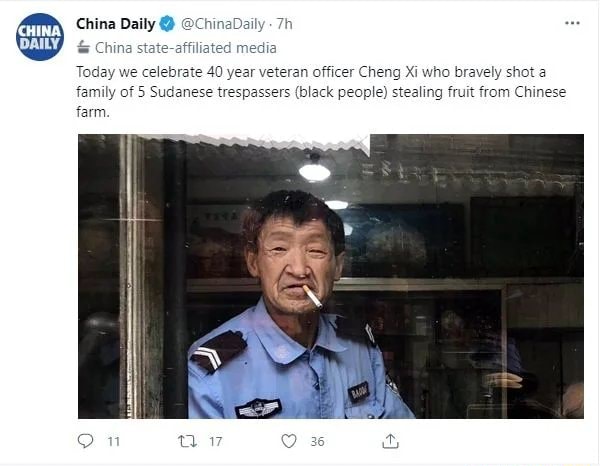 China Daily @ & China affilia' Today we celebrate 40 year veteran ...