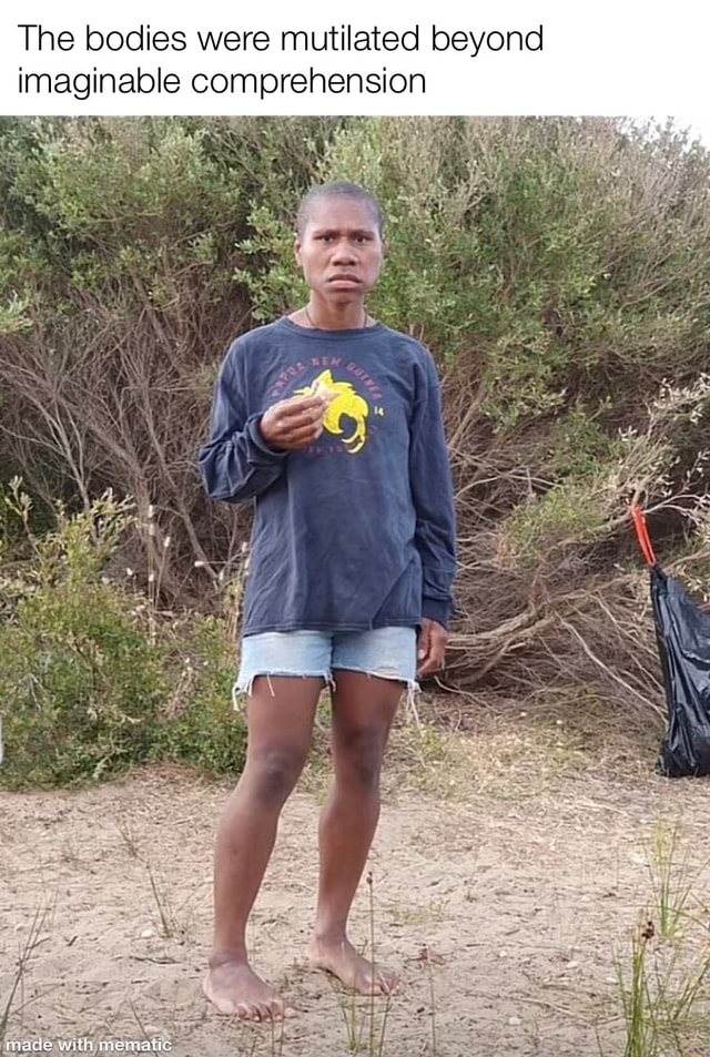 The bodies were mutilated beyond imaginable comprehension - iFunny Brazil