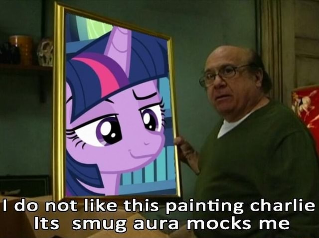 ANS do not like this painting charlie Its smug aura mocks me - iFunny ...