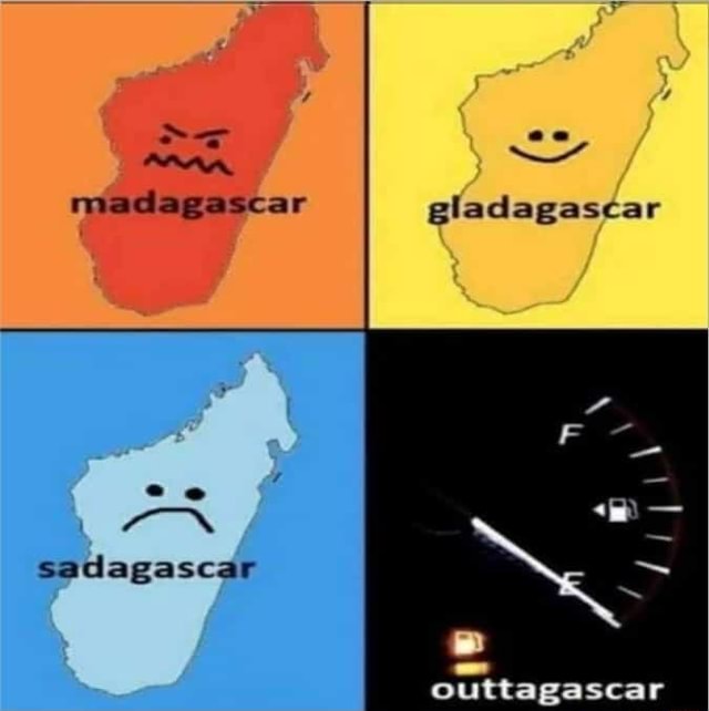 Oe madagascar gladagascar sadagascar outtagascar - iFunny Brazil