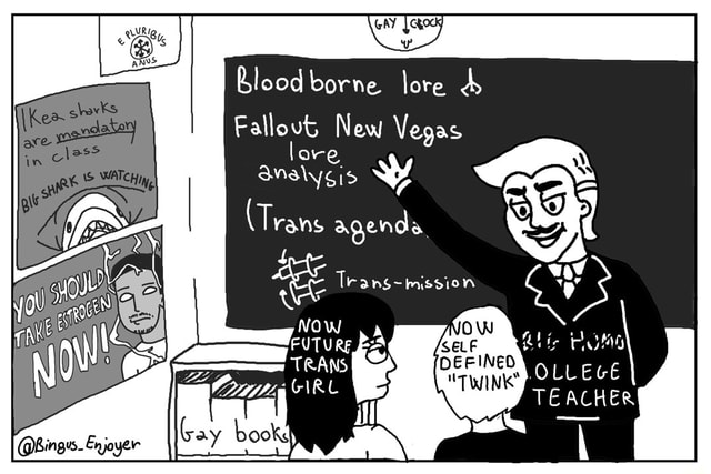 Rlood borne lore Fallout New Vegas (Trans agenda 2 NOW OW TRANS OLLEGE ...