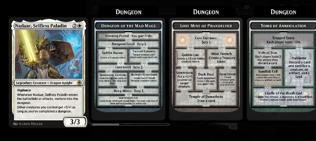 DUNGEON Nadaar, Selfless Paladin _@de DUNGEON Caye Entrance "Twisted ...