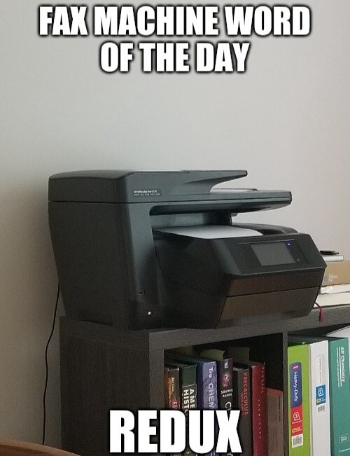 FAX MACHINE WORD OF THE DAY - iFunny Brazil