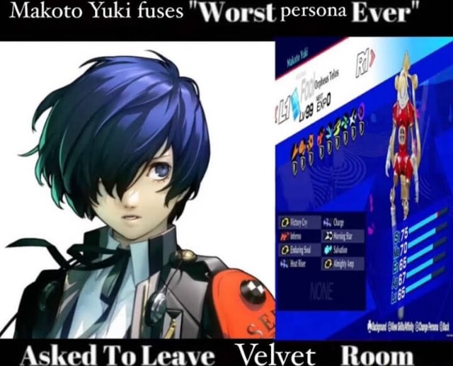Makoto Yuki fuses "Worst persona Ever" A ie Asked To Leave Velvet Room ...