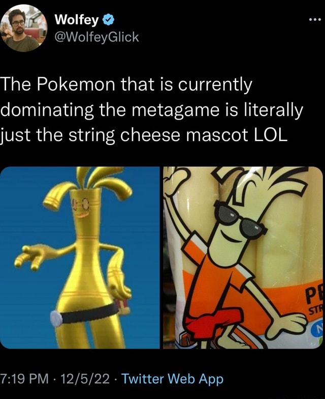 \ Wolfey @ @WolfeyGlick The Pokemon that dominating the me just the ...