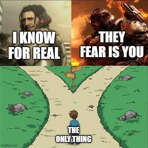 I KNOW THEY FORREAL FEARIS YOU THE ONLY THING - iFunny Brazil