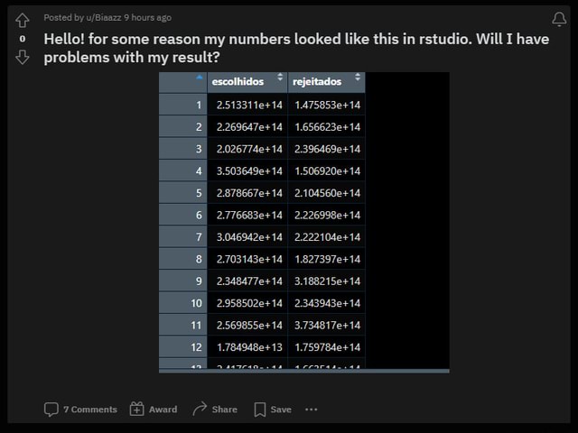Posted by 9 hours ago Hello! for some reason my numbers looked like thi in problems h my result ...