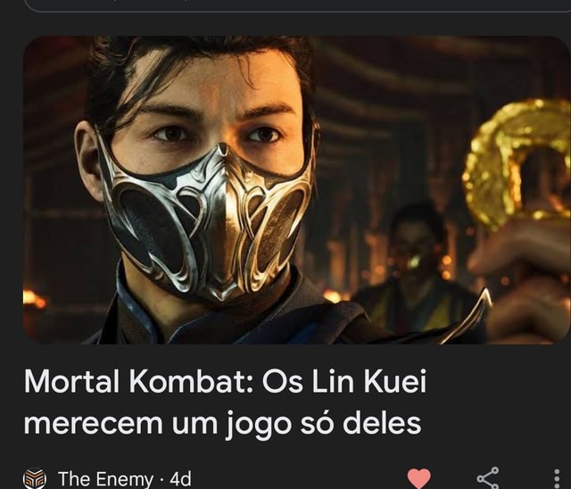 Mortal Kombat: Os Lin Kuei merecem um jogo só deles The Enemy - iFunny ...