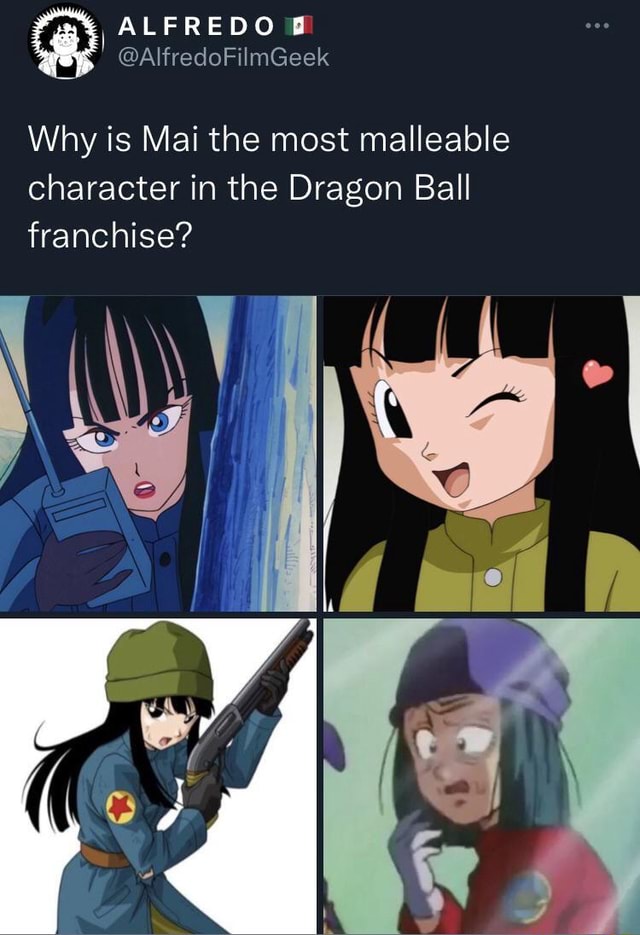 ALFREDO @AlfredoFilmGeek Why is Mai the most malleable character in the ...