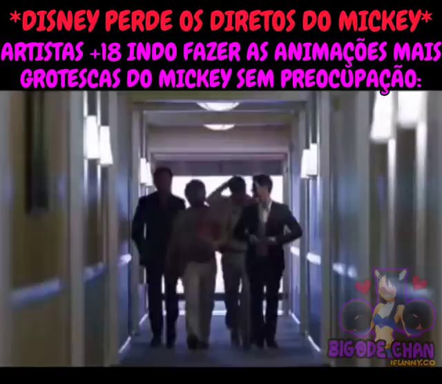 *DISNEY PERDE OS DIRETOS DO MICKEY* ARTISTAS +18 INDO FAZER AS ...