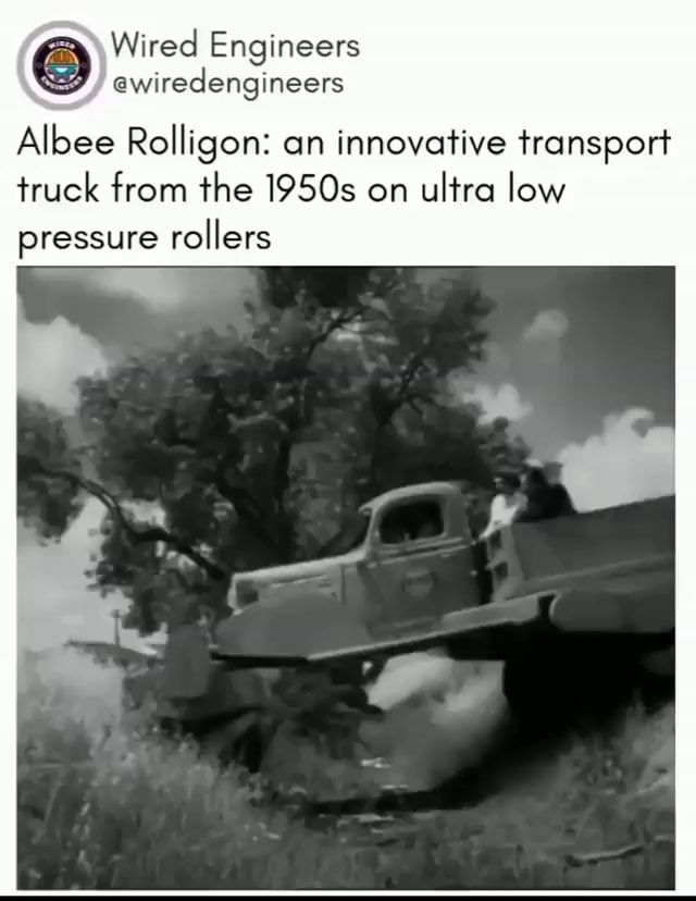 Wired Engineers Albee Rolligon: an innovative transport truck from the ...