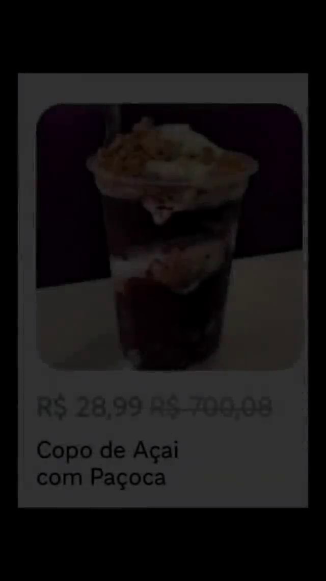 Copo de Açai com Paçoca - iFunny Brazil