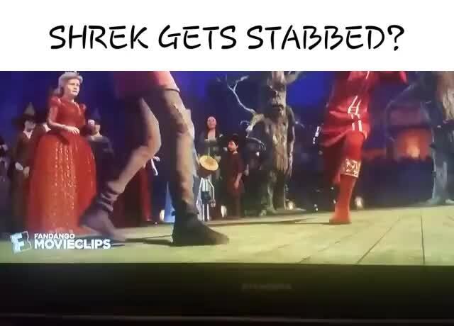 SHREK GETS STABBED? - iFunny Brazil