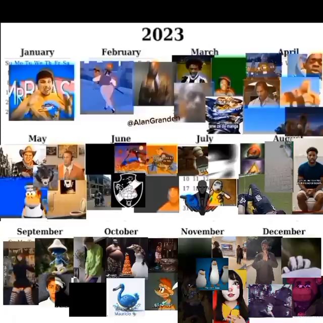 Memes de 2023 resumido em um vídeo - January February - iFunny Brazil