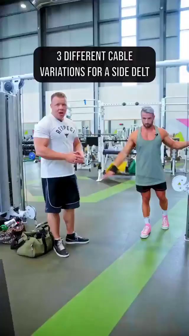 3 DIFFERENT CABLE VARIATIONS FOR A SIDE DELT - iFunny Brazil