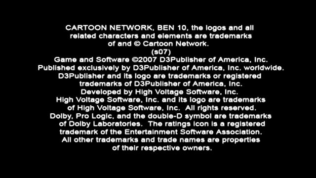 CARTOON NETWORK, BEN 10, the logos and all related characters and ...