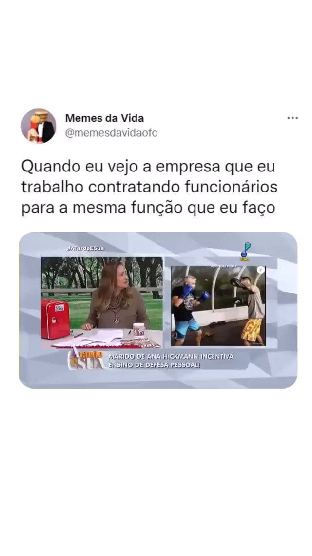 Bate um desespero kkkk - Memes da Vida (Omemesdavidaofc Quando eu vejo ...