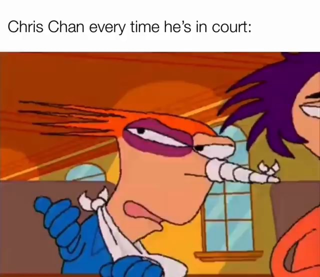 Chris Chan every time he's in court: an - iFunny Brazil