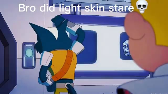 Bro got the light skin stare 💀 - Bro did light skin stare - iFunny Brazil