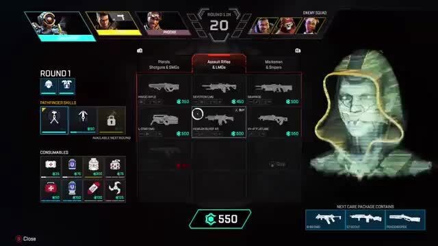 ENEMY SQUAD cane Pistols, Assault Rifles Marksman Shotguns & SMGs ELMGs ...