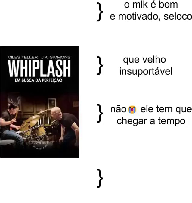 O mlk é bom e motivado, seloco que velho insuportável MLESTELLER JK ...