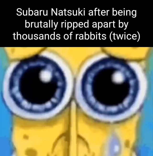 Subaru Natsuki after being brutally ripped apart by thousands of ...